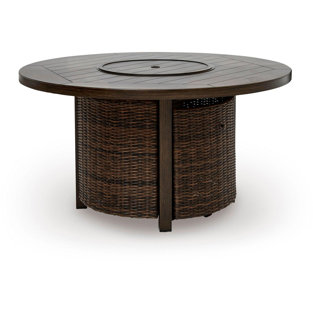 Signature Design by Ashley Monterey Point PCP760-776 Round Fire Pit Ta